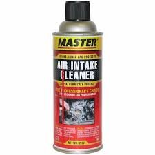 Master Air intake cleaner (Spray 340 gram) Throttle Body & Air Intake ...